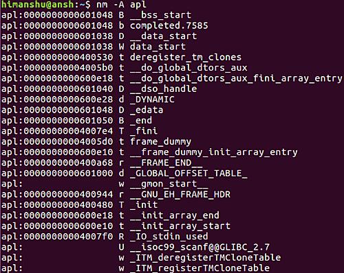 Linux nm Befehl für Anfänger (10 Beispiele) – HowtoForge