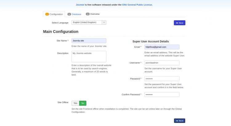 So Installieren Sie Joomla Mit Apache Und Lets Encrypt Ssl Auf Debian 10 Howtoforge