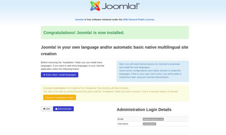 So Installieren Sie Joomla Mit Apache Und Lets Encrypt Ssl Auf Debian 10 Howtoforge