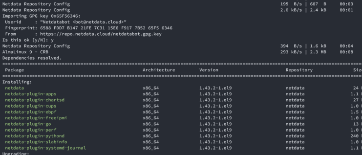 So installierst du die Netdata Monitoring Software auf AlmaLinux 9 – HowtoForge