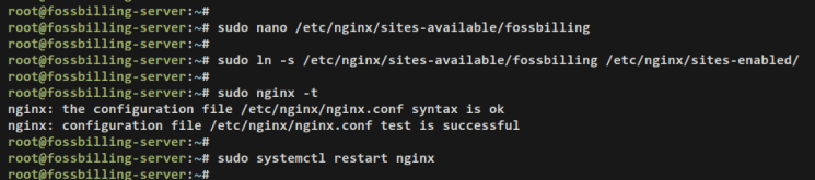 So Installierst Du Fossbilling Mit Nginx Unter Debian 11 Howtoforge