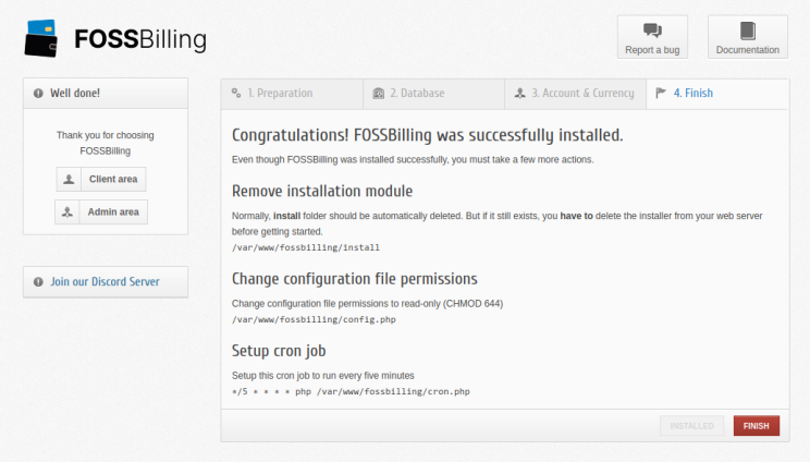 So Installierst Du Fossbilling Mit Nginx Unter Debian 11 Howtoforge