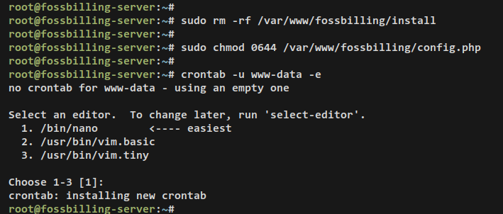 So Installierst Du Fossbilling Mit Nginx Unter Debian 11 Howtoforge