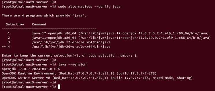 So Installierst Du Java Openjdkoraclejdk Auf Almalinux 9 Howtoforge 1018