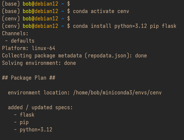 So installierst du Miniconda unter Debian 12 – HowtoForge