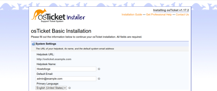 So Installierst Du Osticket Mit Nginx Unter Debian 11 Howtoforge