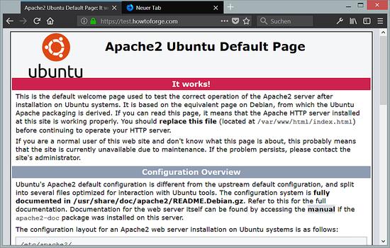Ubuntu 18.04 (LTS) LAMP-Server Tutorial mit Apache, PHP 7.2 und MySQL – HowtoForge