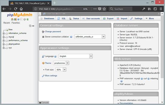 Ubuntu 1804 Lts Lamp Server Tutorial Mit Apache Php 72 Und Mysql Howtoforge 6022