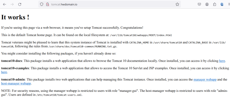 Wie Man Apache Tomcat 10 Mit Nginx Reverse Proxy Unter Debian 12 Installiert Howtoforge